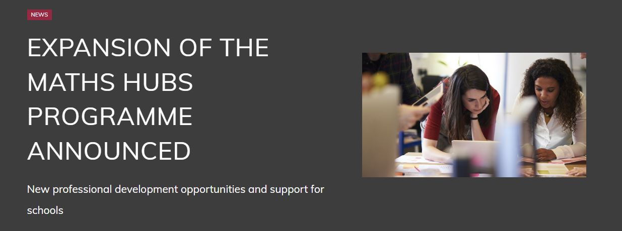 Expansion Of The Maths Hubs Programme Announced – Jurassic Maths Hub